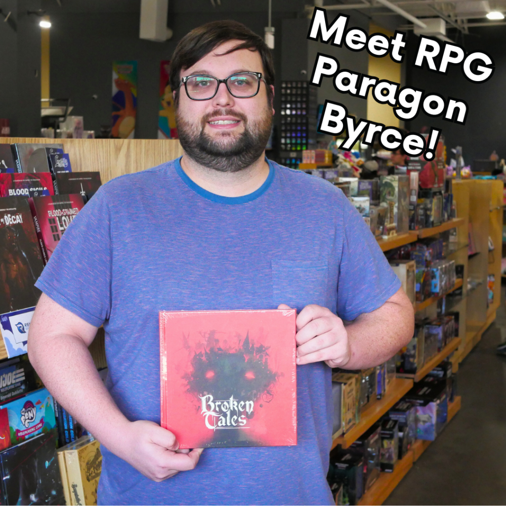 Community Leader Highlight – Bryce: RPG Paragon – Level Up Games
